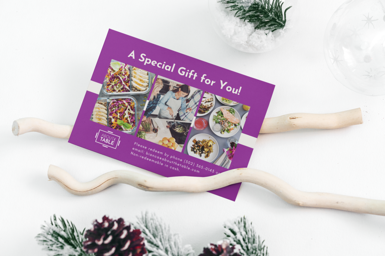 About the Table - Holiday Gift Card - v2 - About The Table